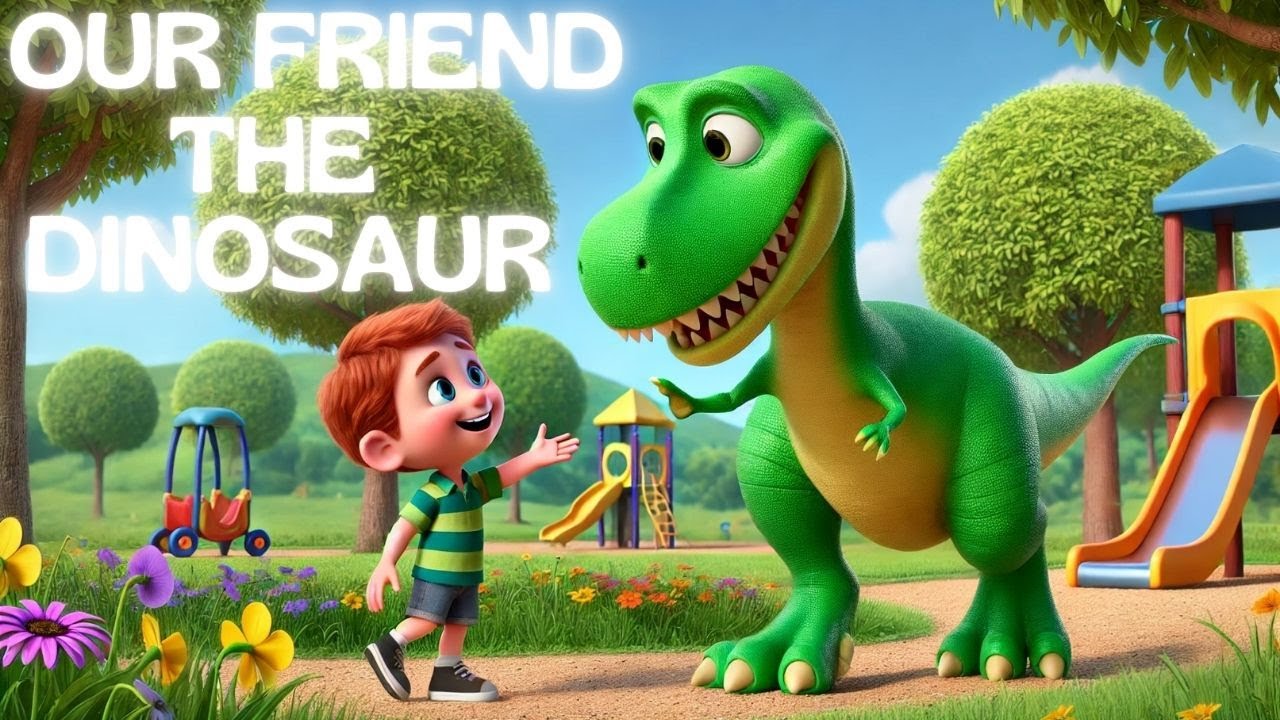 Our Friend the Dinosaur 🦖 | Funny Kids Song About T-Rex & Friends - YouTube