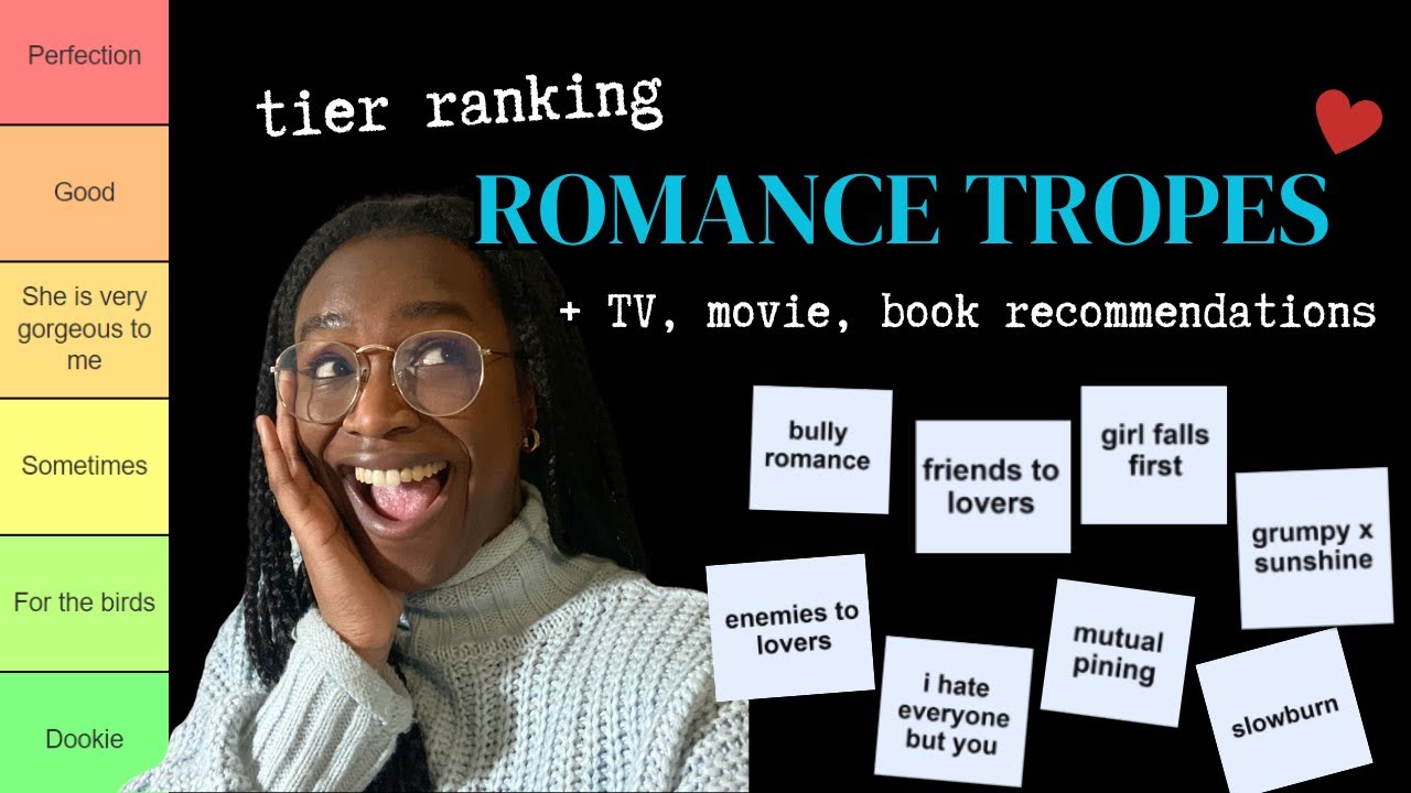 tier ranking popular romance tropes (w/ TV, book & movie ...