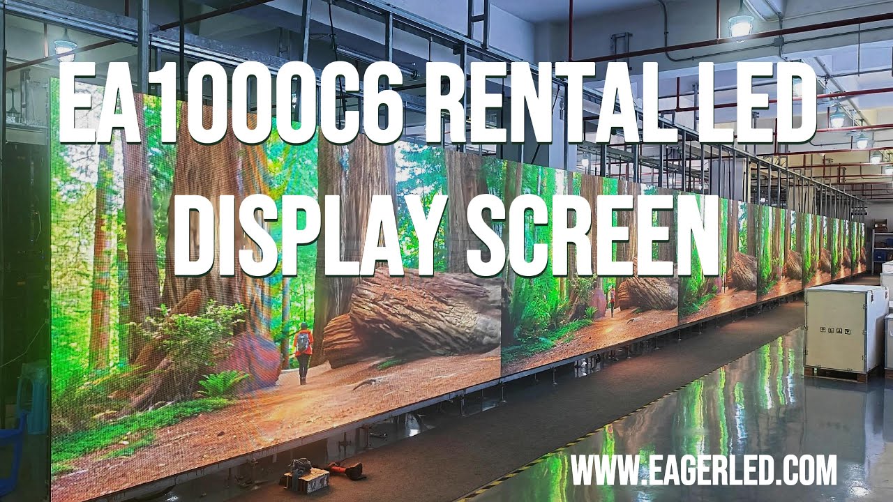 Outdoor Rental LED Wall丨Tanzania Customer Purchased 144 PCS of EA1000C6 ...