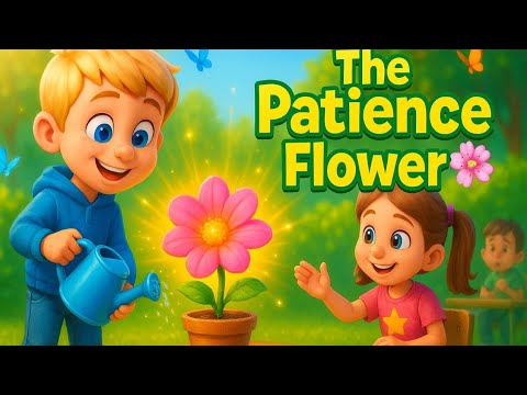 The Patience Flower | 3D Cartoon Kids Moral Story | Patience, Kindness ...
