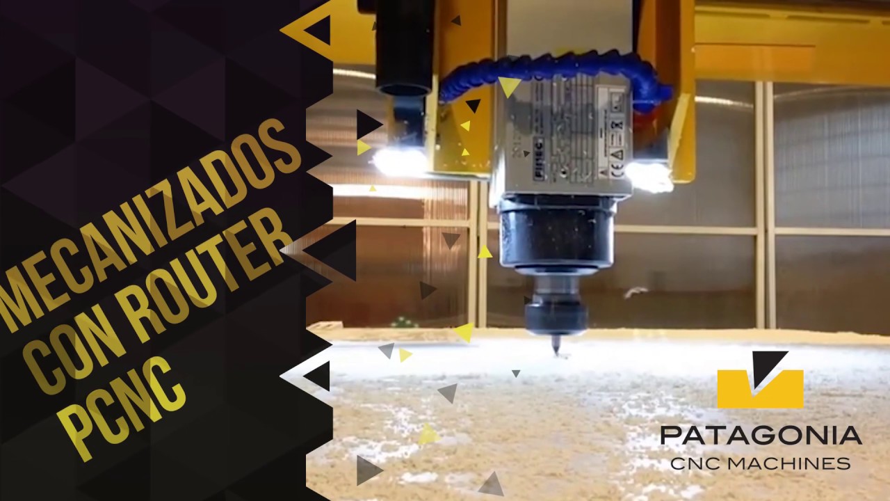 Routers PCNC | Patagonia CNC Machines - YouTube