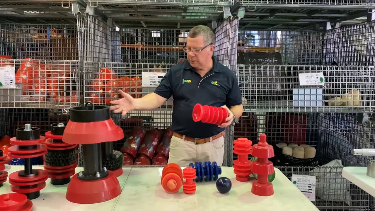 Solid Cast Pigging Guide - Pipeline Pigs - YouTube