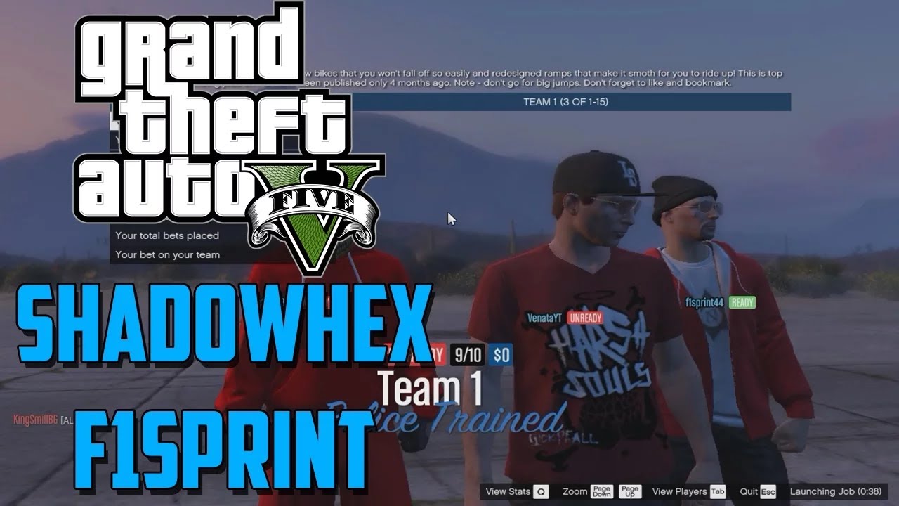 GTA 5 - RPG vs BIKERS w/ Shadowhex & F1sprint - YouTube