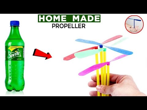 How to make propeller easy toy 🛩️|| within two minutes 🤞 || #craft #diy ...