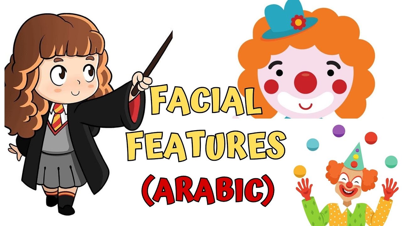 Fun Arabic Vocabulary Lesson: Teach Kids Facial Features In Arabic ...