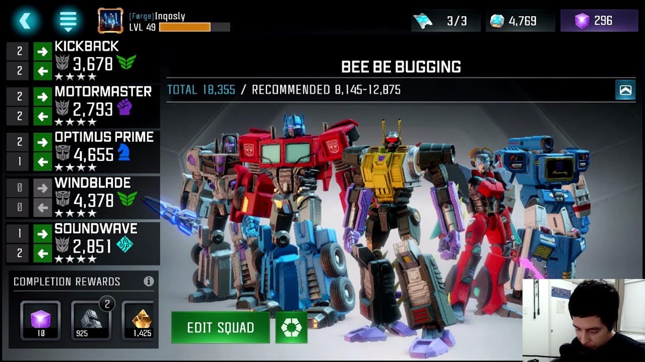 Kickback Expert Spotlight - 2.1 - Transformers: Forged to Fight - YouTube