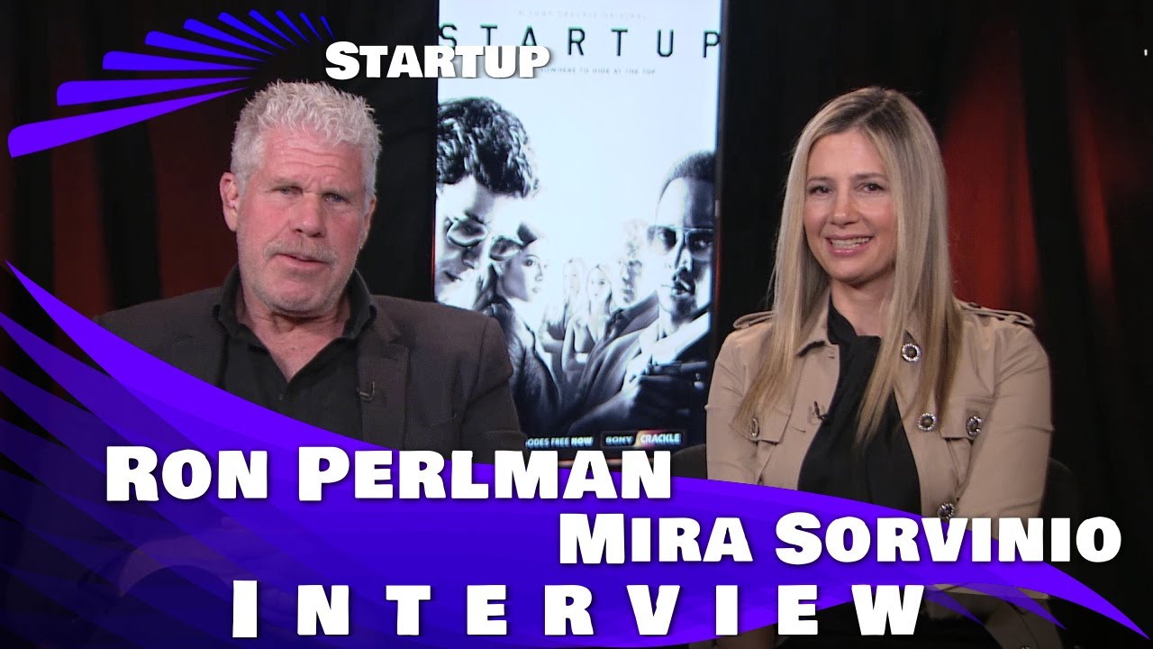 StartUp - Mira Sorvino and Ron Perlman Interview - YouTube