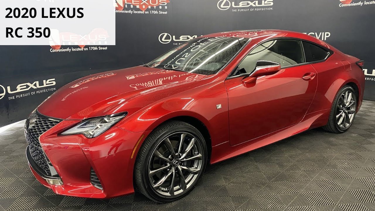 2020 Lexus RC 350 | AWD | F Sport Series 3 - YouTube