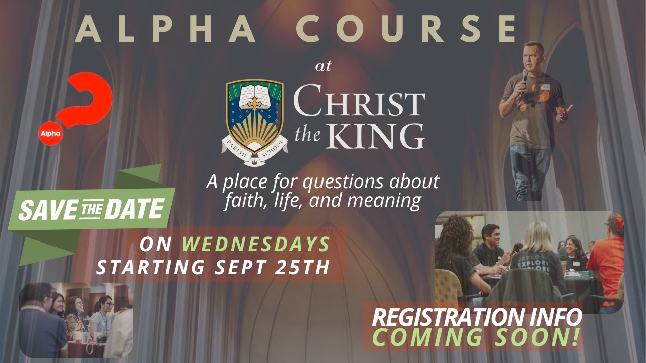 Alpha Course at Christ the King - YouTube