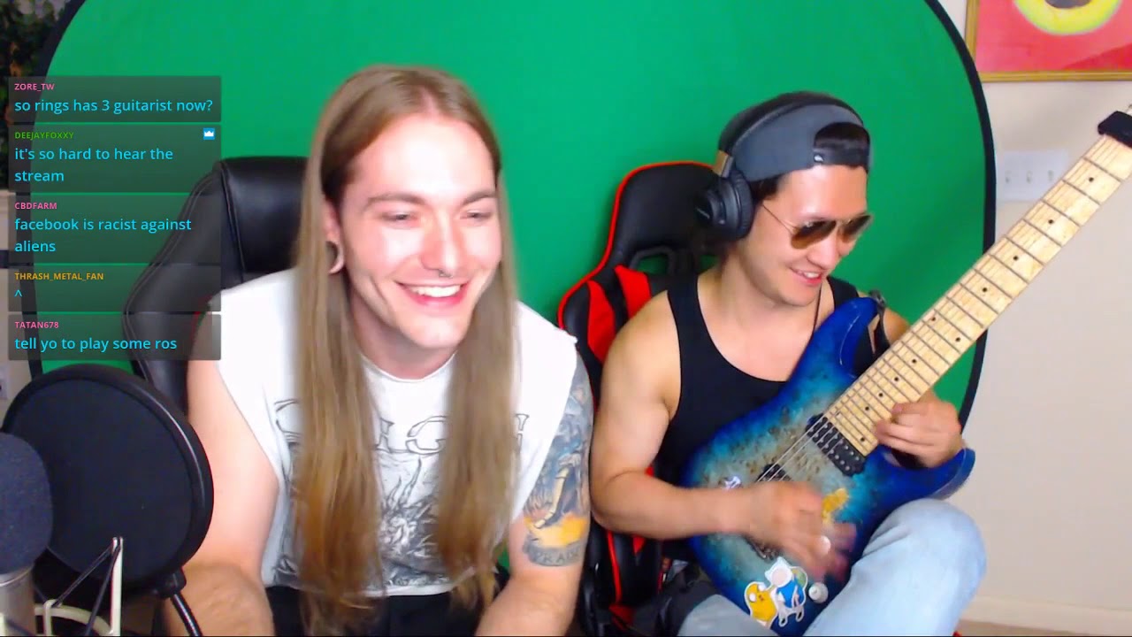 Rings of Saturn Band Live Stream 1 - Lucas Mann - Yo Onityan - Joel ...