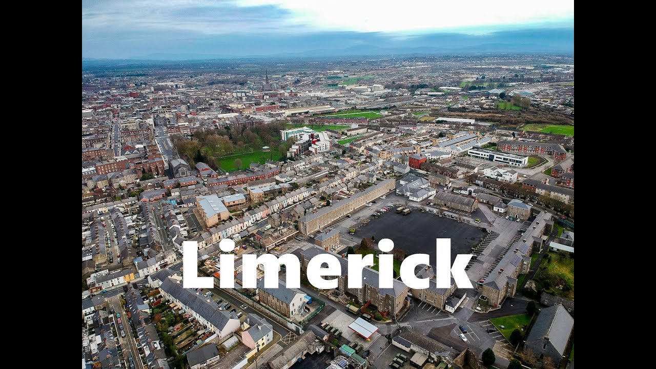 Limerick city view from drone - Full HD [2019-01-05] /4 - YouTube