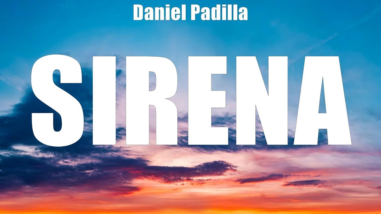 Daniel Padilla ~ Sirena # lyrics # Boyz II Men, Donna Cruz, Carpenters ...