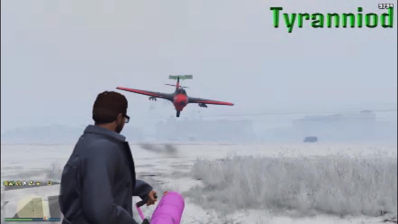 Grand theft auto V online | Alien minigun is amazing - YouTube