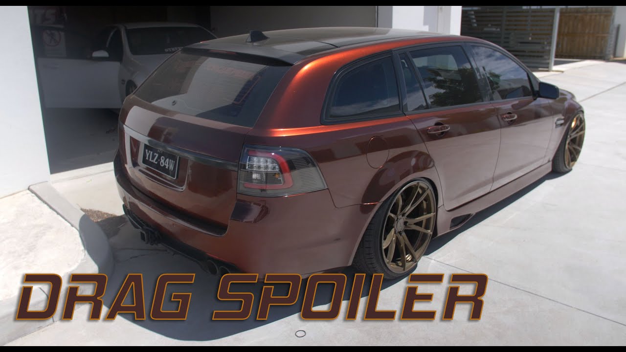 Lets Make A Drag Spoiler - YouTube