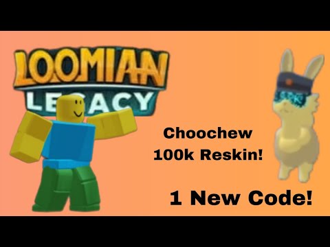 How To Get Choochew *100K* RESKIN In Loomian Legacy! - YouTube