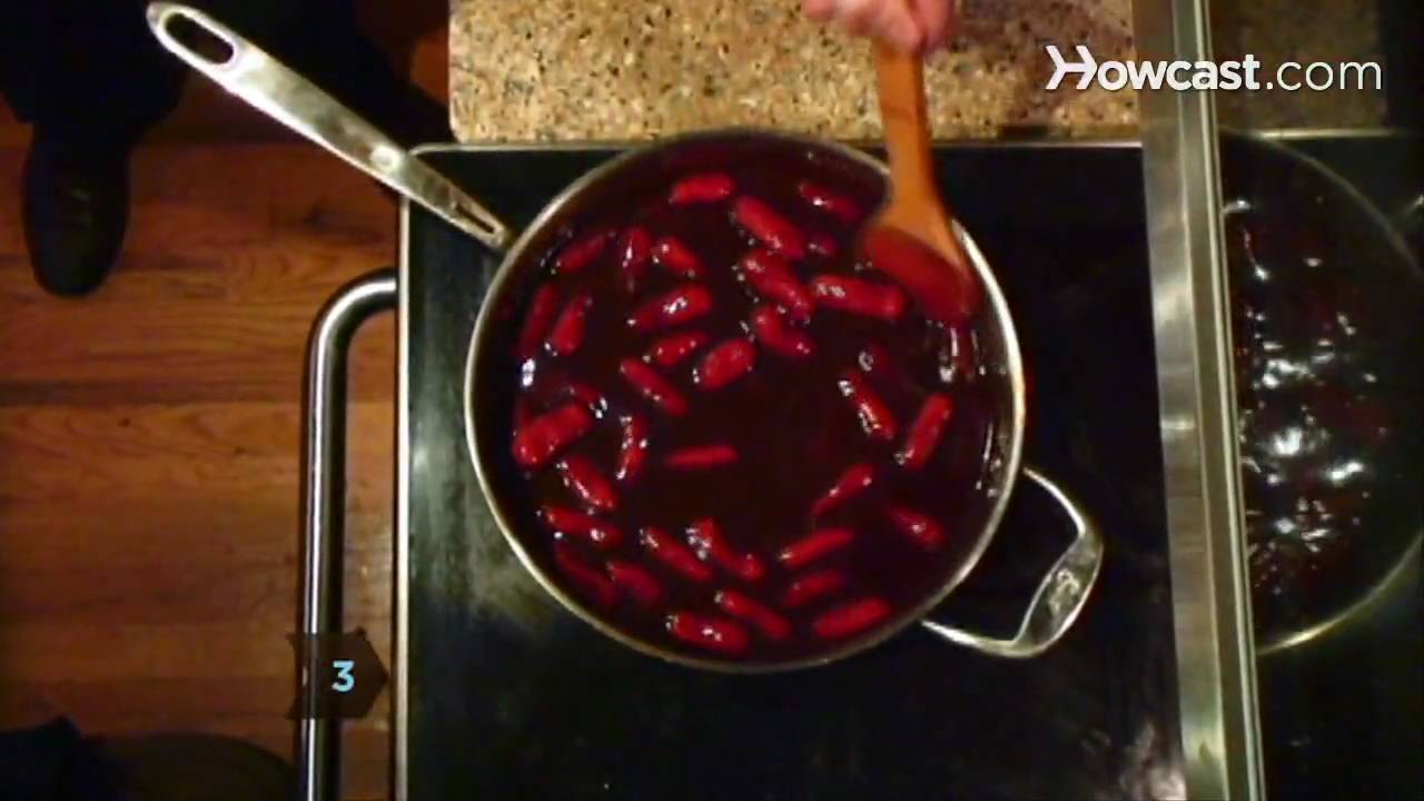 How to Make Barbecue Cocktail Wieners - YouTube