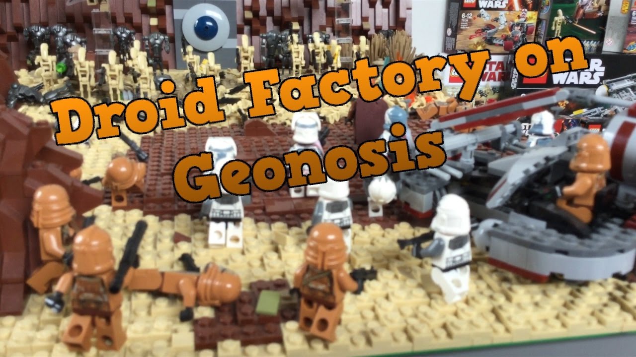 Lego Star Wars: Droid Factory On Geonosis - YouTube