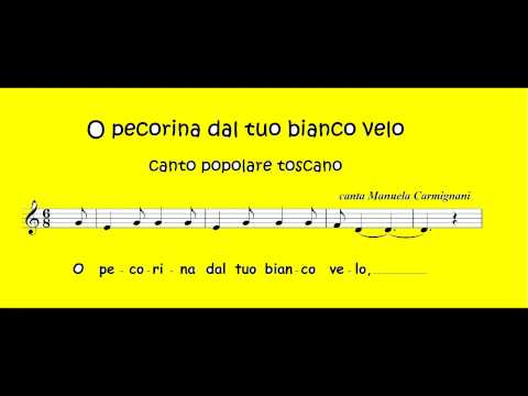 O Pecorina - canto toscano