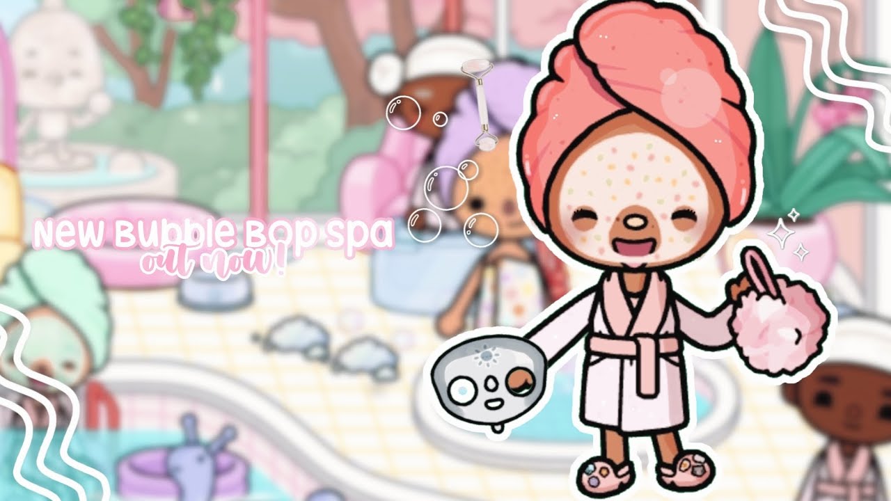 New Bubble Bop Spa out now!! 🧼🫧 (CHAOTIC!) // *🎙WITH VOICE🎙* \\ Toca Boca update out now! - YouTube