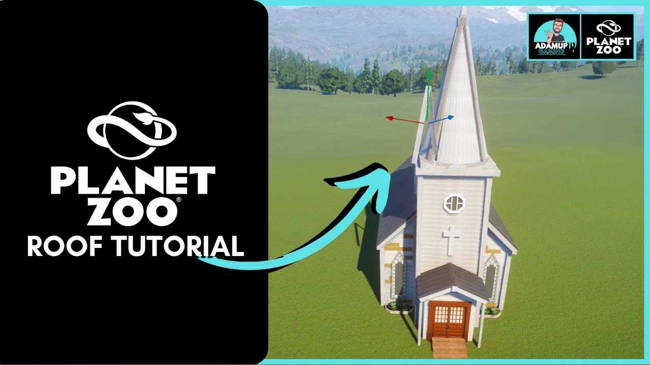 Planet Zoo Roof Tutorial - Building Custom, Circular and Complete Guide ...