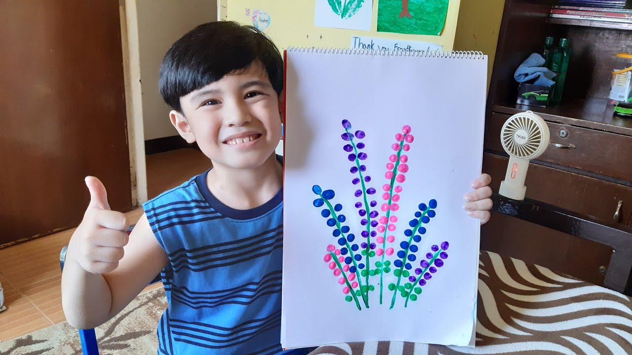 Finger Painting! Art Time! (Vlog151) - YouTube