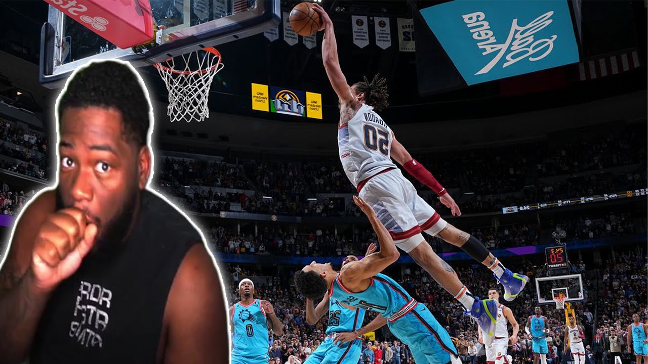 AARON GORDON DUNK OF THE YEAR !?!?!? | Bm_Dave Reacts to Suns @ Nuggets ...