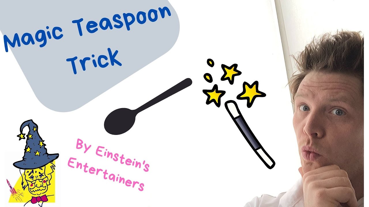 Magic Teaspoon trick by Einstein's Entertainers. Science experiments ...