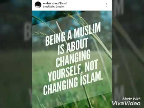 Maher zain and harris j instagram word about Allah and life