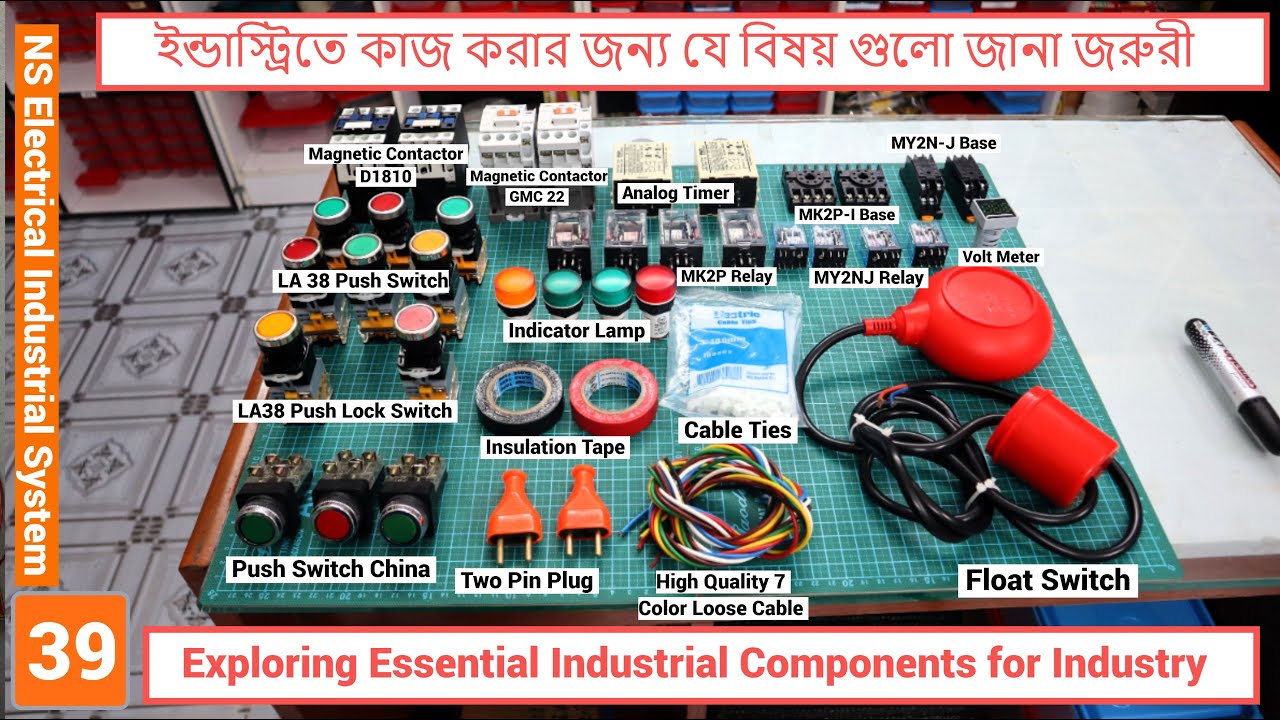 Exploring Essential Industrial Component | NS Electrical Industrial ...