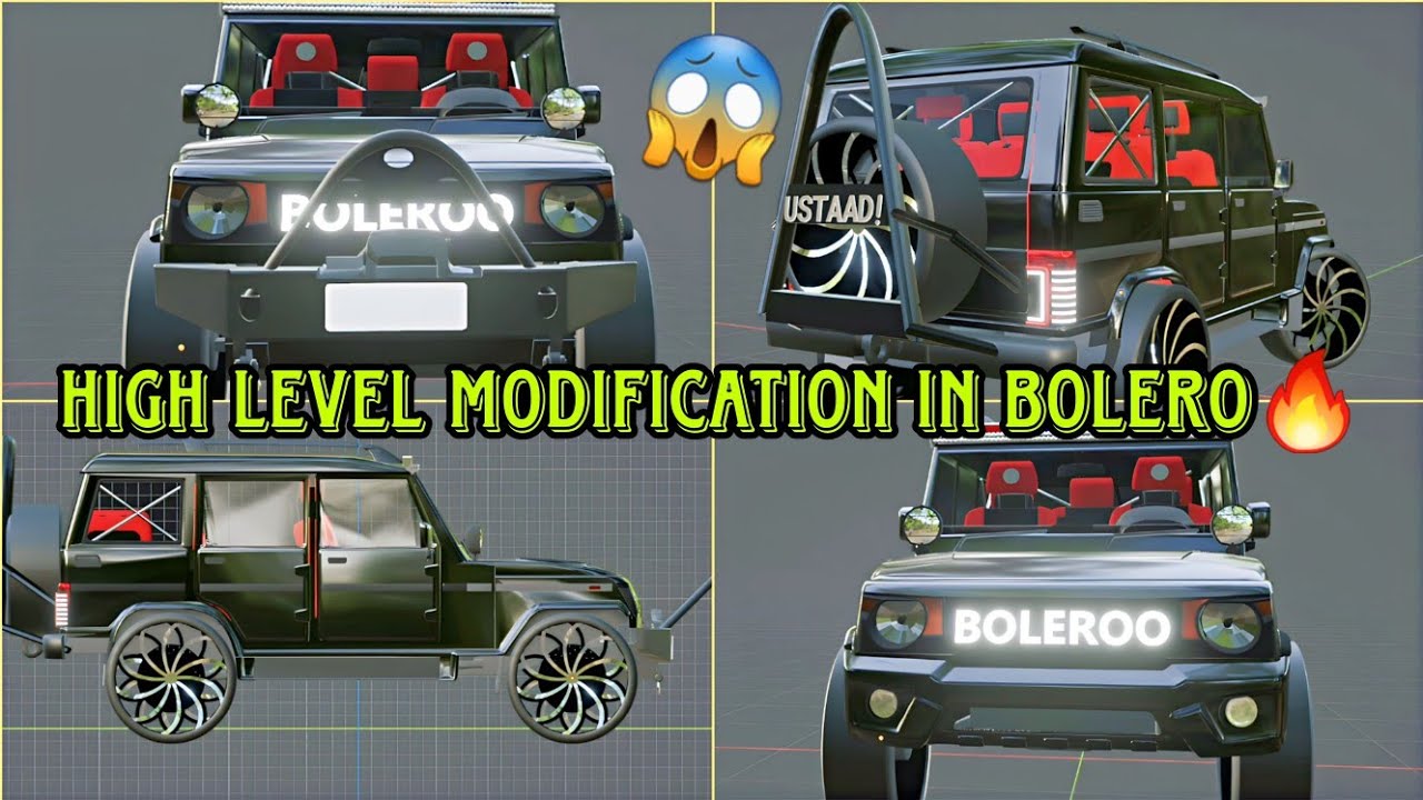 NEW UPDATE BOLERO HIGH LEVEL MODIFIED IN INDIAN VEHICLES SIMULATOR 3D ...