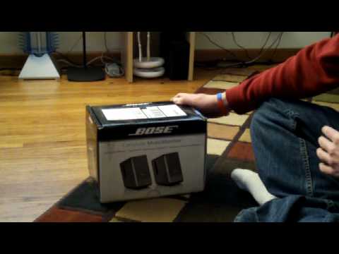 Bose Computer MusicMonitor Unboxing - YouTube