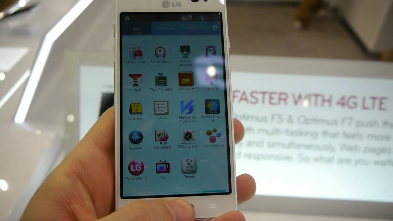 LG Optimus F7 Hands-on - YouTube
