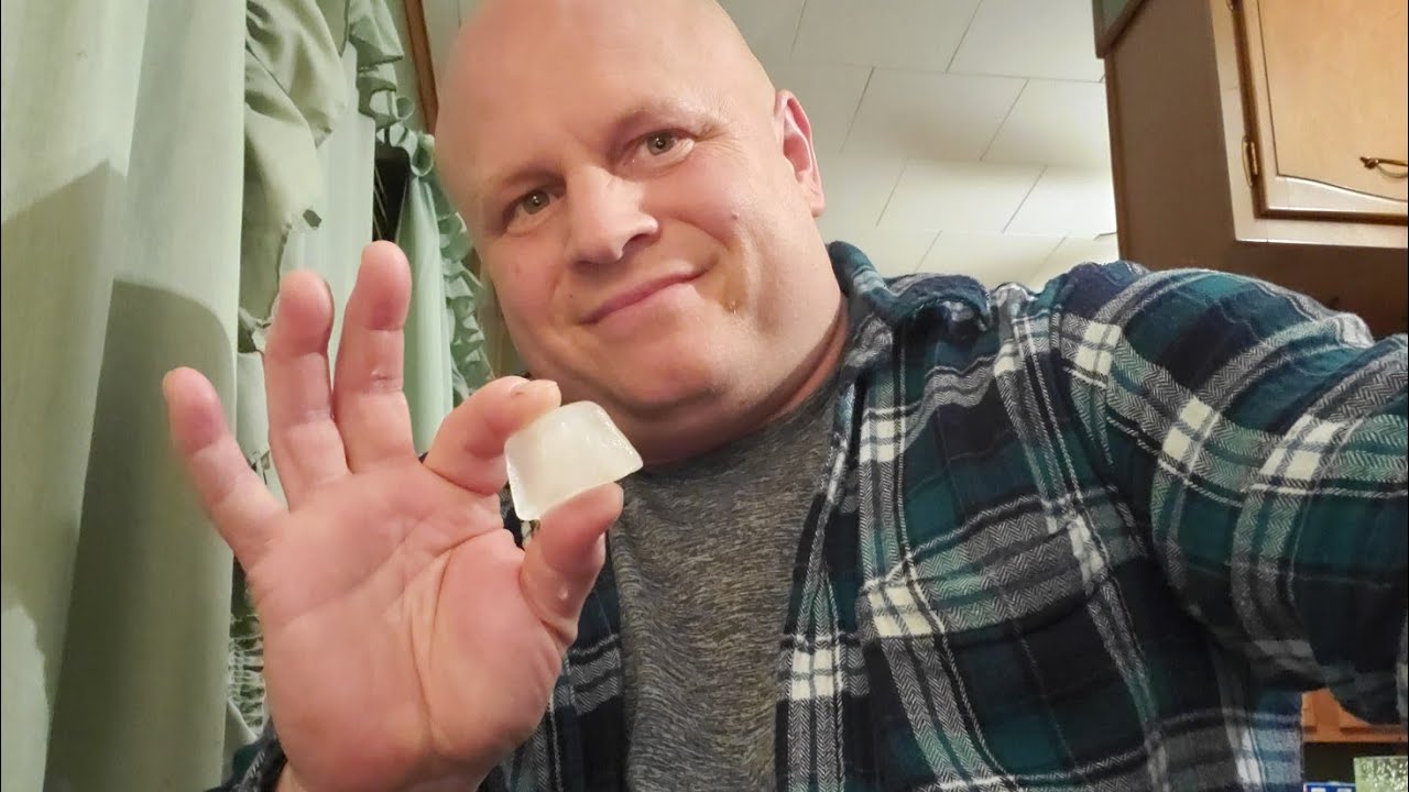 Holding Ice Cube On Sole Of My Foot Challenge - YouTube