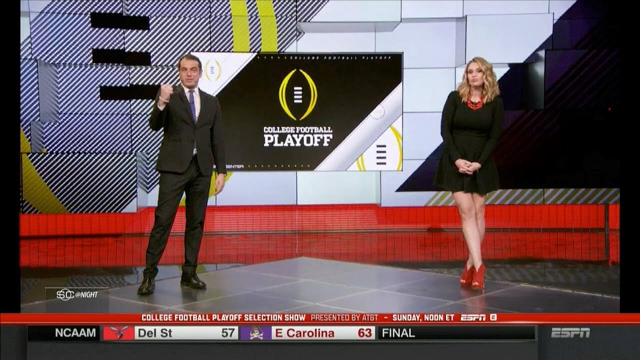 Nicole Briscoe Gorgeous Legs in Red Boots | ESPN - YouTube