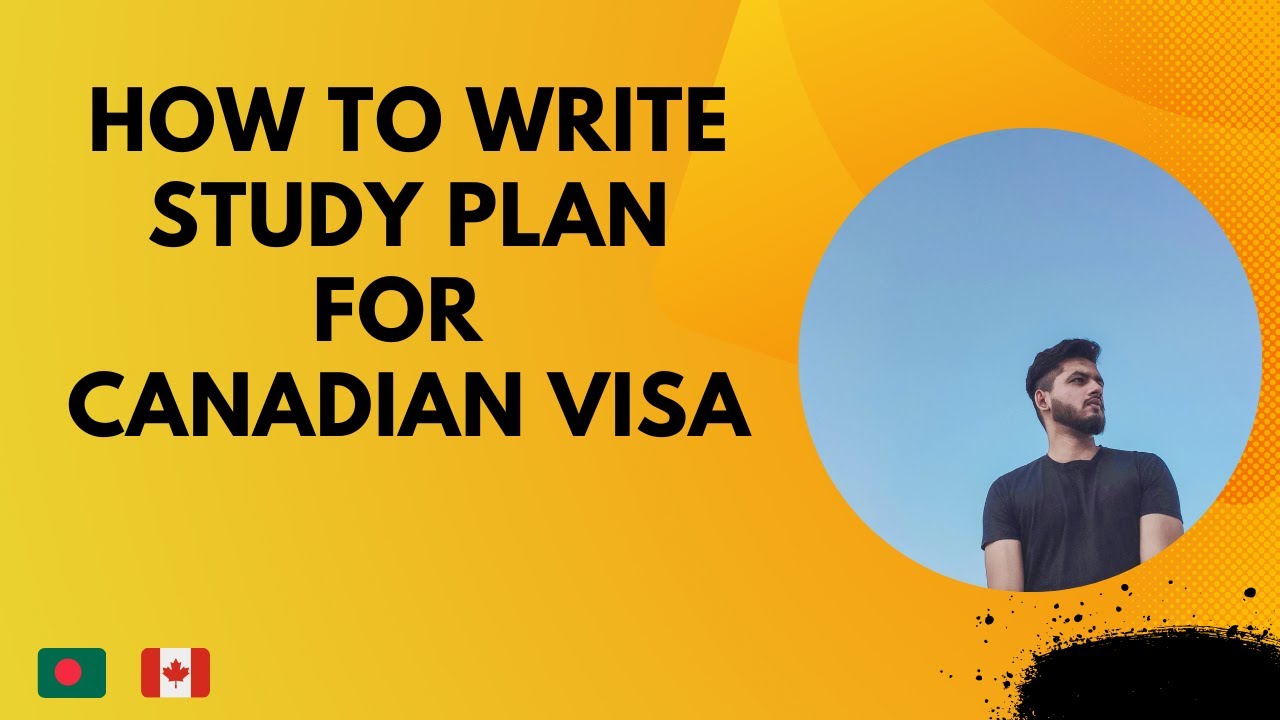 How to Write a SOLID STUDY PLAN for Canada 🇨🇦 Visa Application - YouTube