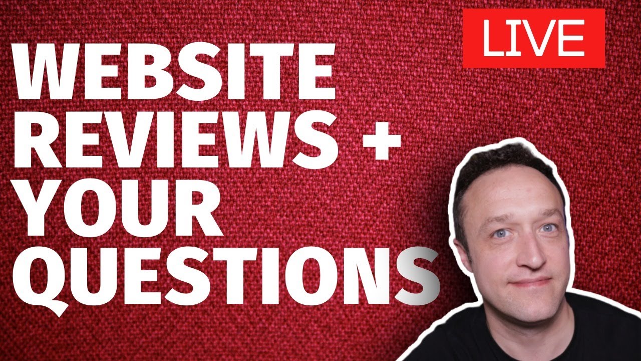 LIVE STREAM [QUESTIONS + SITE REVEWS + CHAT] - YouTube