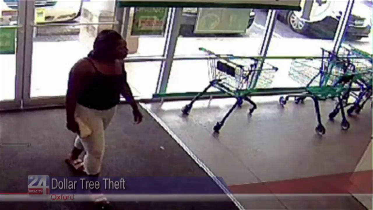 Oxford Police Looking for Dollar Tree Theft Suspect - YouTube