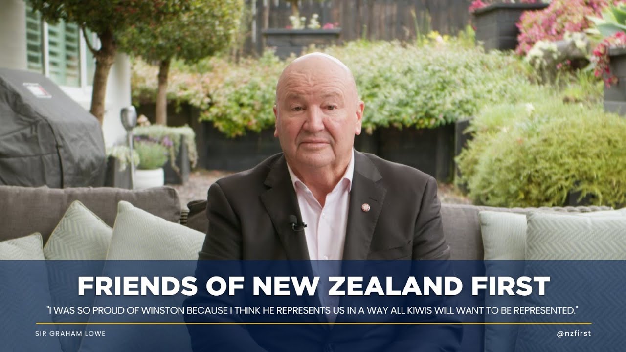 Friends of New Zealand First - Sir Graham Lowe - YouTube
