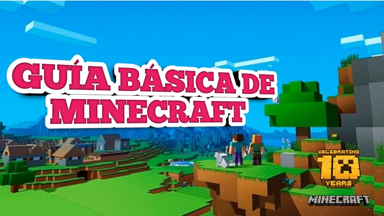 COMO JUGAR MINECRAFT #1 *!!!!/*GUIA* BÁSICA PARA PRINCIPIANTES DE ...