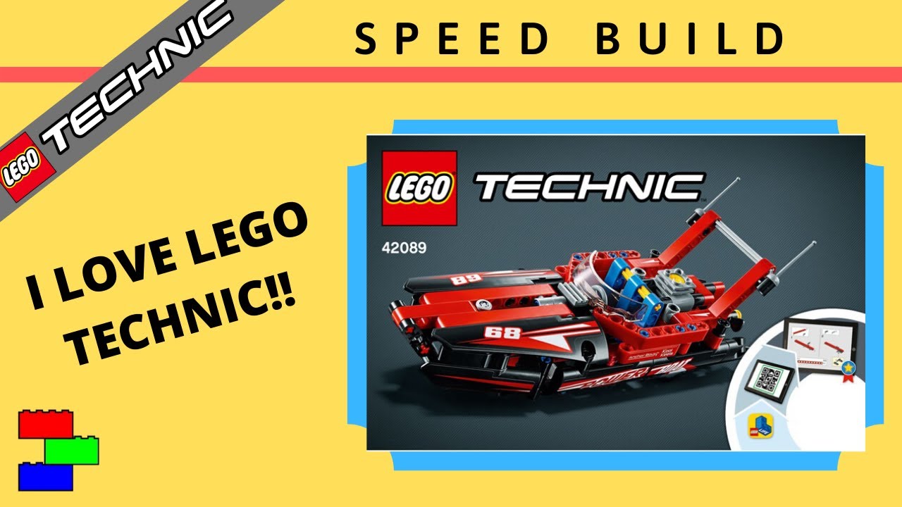 Awesome Power Boat | LEGO 42089 | Technic - YouTube