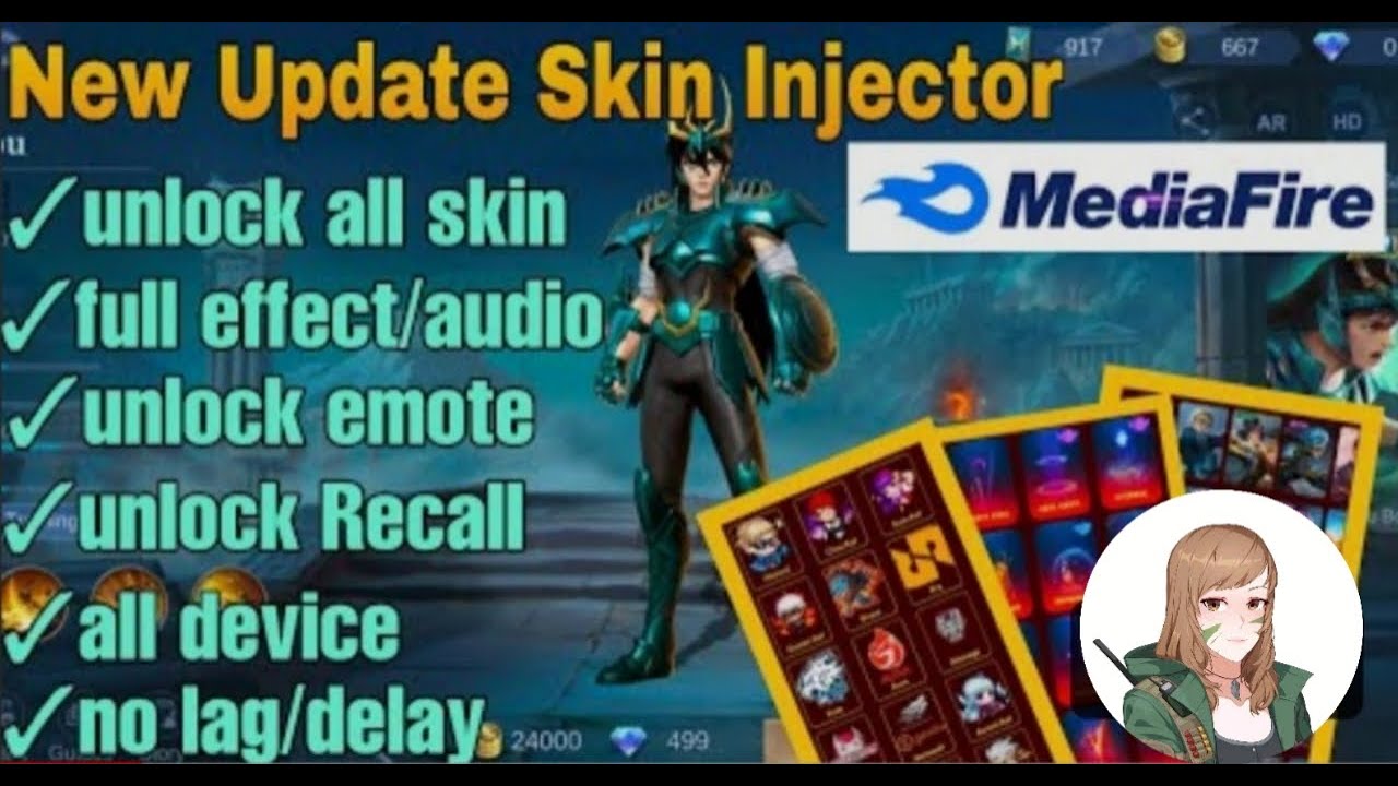 UNLOCK ALL SKIN INJECTOR IN MOBILE LEGENDS 2022 | LEGIT & WORKING ...