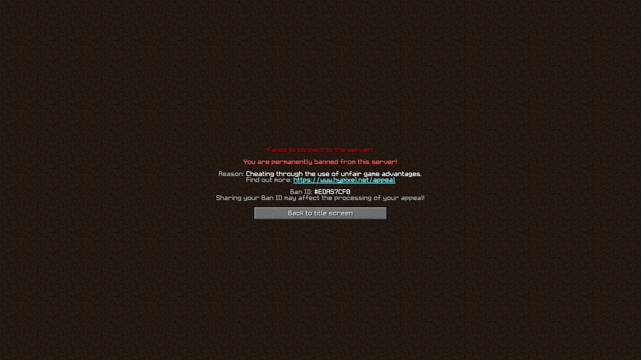 How to get instantly banned in Hypixel Skyblock - YouTube