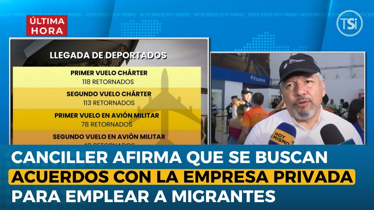 Canciller afirma que se buscan acuerdos con la empresa privada para ...