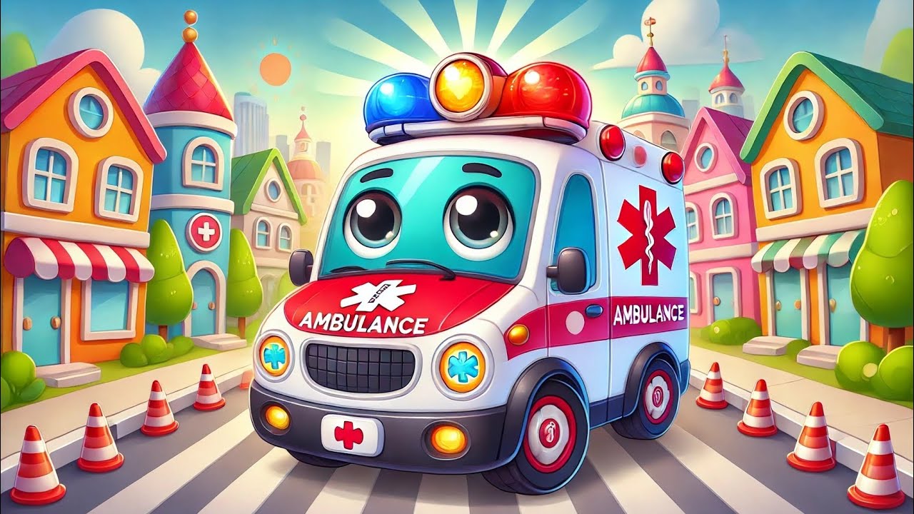 Happy Ambulance Song - Must Watch and Dance Fun Kids Music (Happy ...