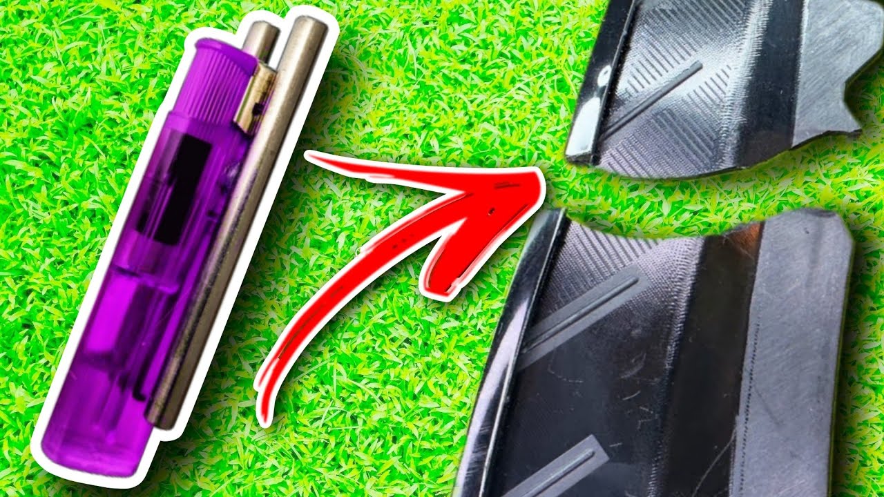 This hack is genius! || Fix broken plastic crack | Repair plastic - YouTube