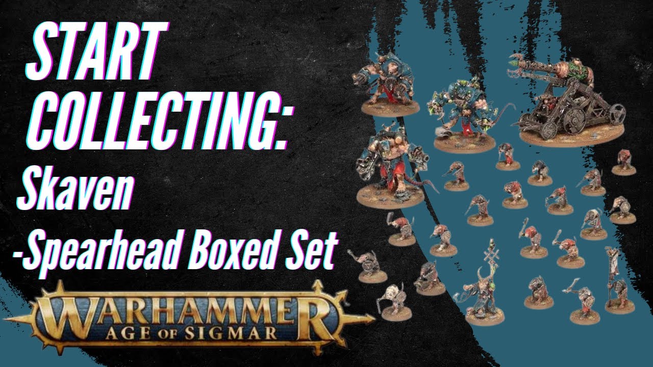 Start Collecting Age of Sigmar 4th Edition: Skaven - Spearhead Boxed ...