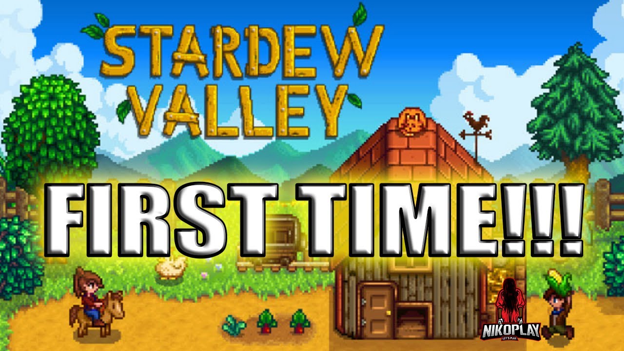 First time EVER in Stardew Valley!!! Stardew Valley - YouTube