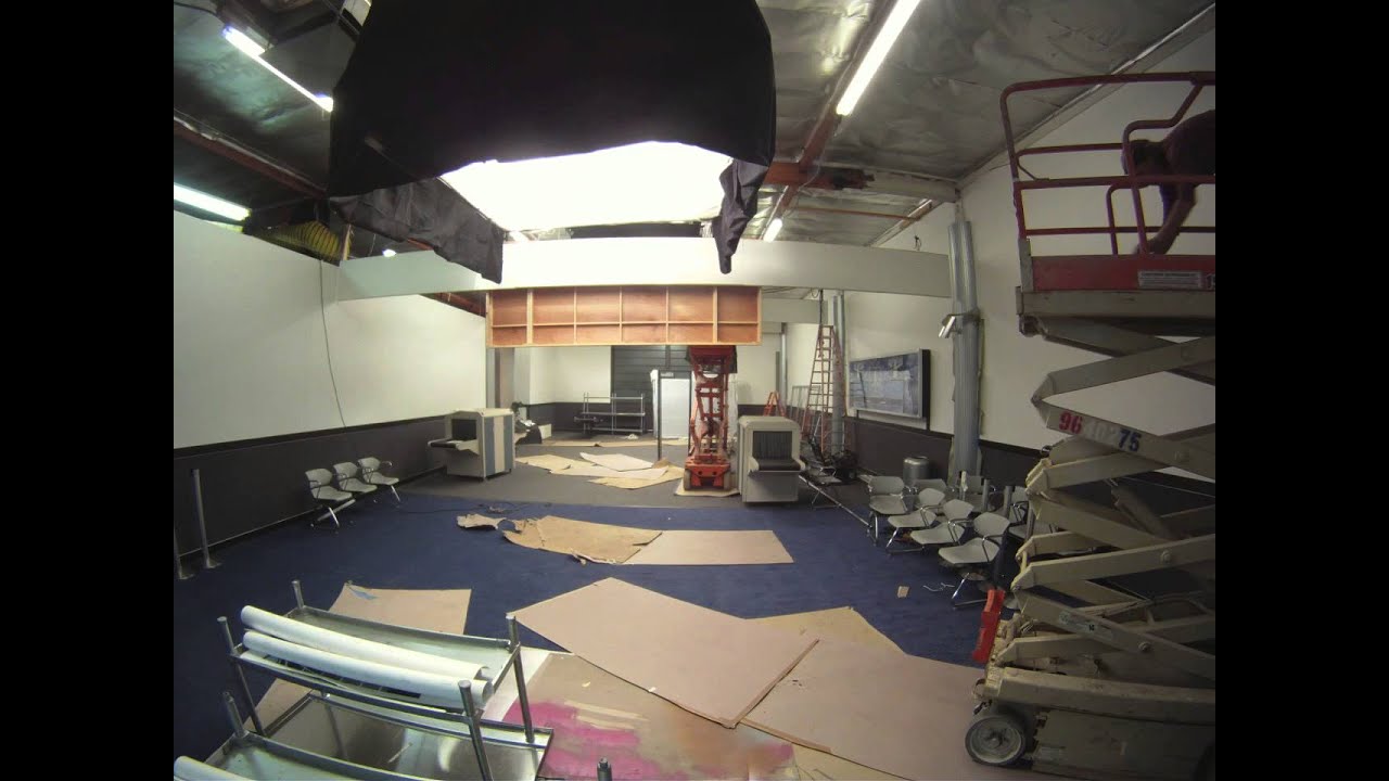 Building and Lighting a TSA Checkpoint - YouTube