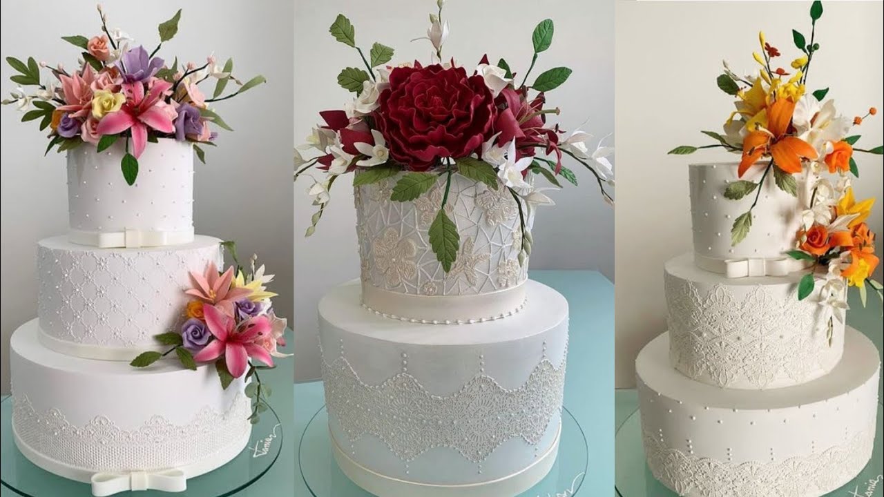 most beautiful cake designs - YouTube