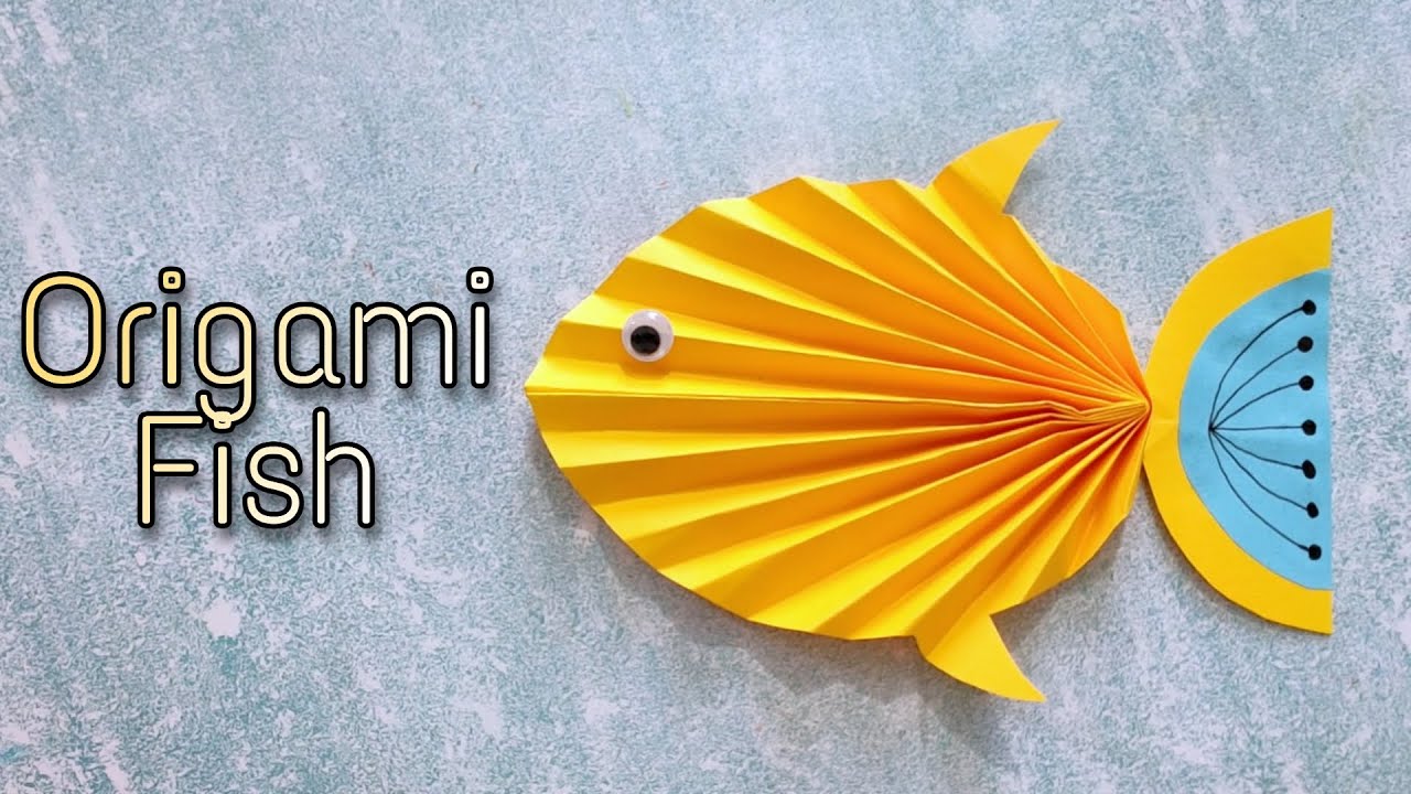 Origami Fish : Paper Craft, Hand Craft, Craft Ideas🐹 - YouTube